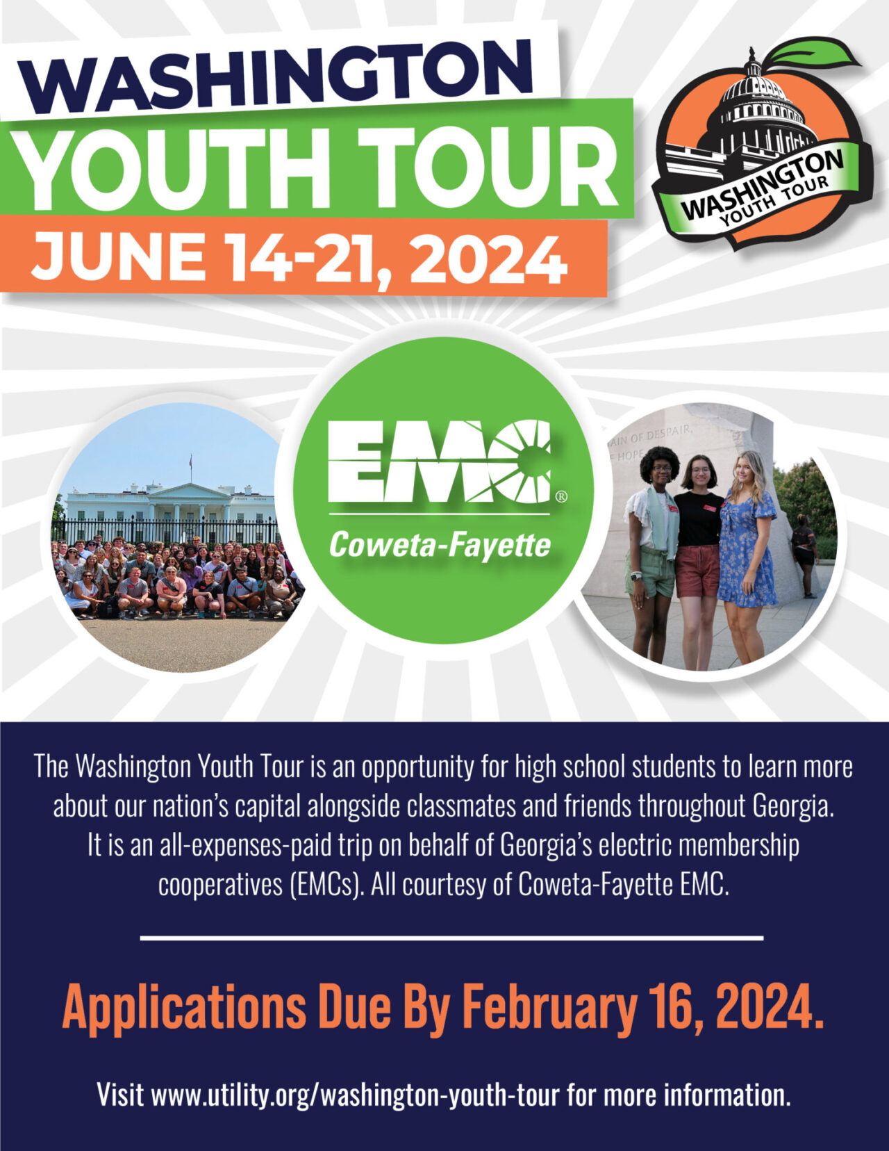 Washington Youth Tour - EMC Coweta-Fayette